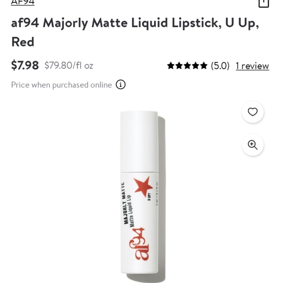 af94 | Makeup | Af94 Matte Lip Liquid | Poshmark